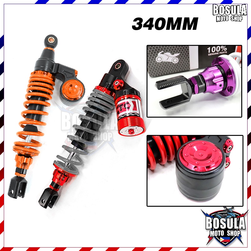 KTC Rear Shock Absorber Gas 340MM NAMX V1 V2 NVX V1 V2 Aerox 155(1pcs ...