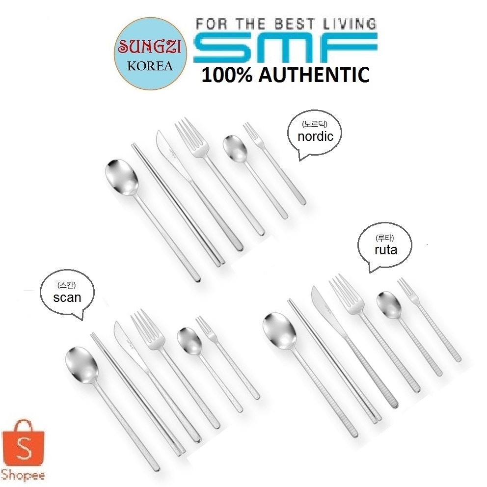 SMF SAMMI Scandinavian Flatware 6 Piece Set Made in Korea | Shopee ...