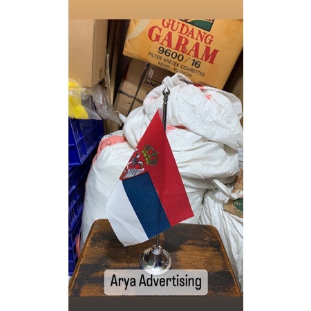 Serbia country flag+stainless table pole | Shopee Philippines