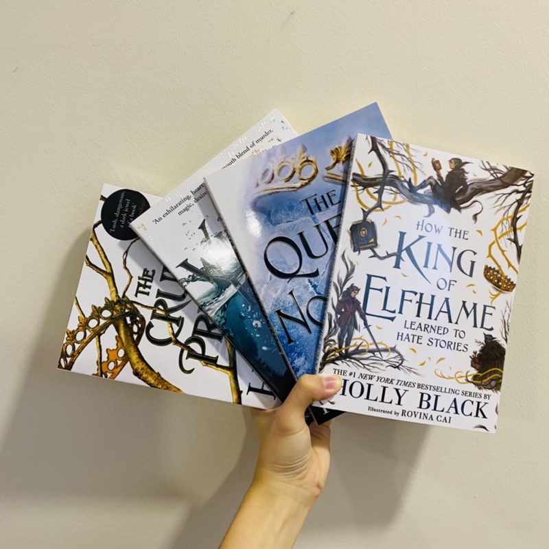 Holly Black Series Four books The Queen of Nothing The Wicked King The ...
