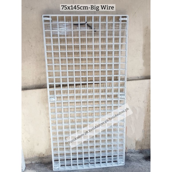 (75x145cm-THICK) Wall Mount Screen Wire Mesh Grid Wall Decoration Panel ...