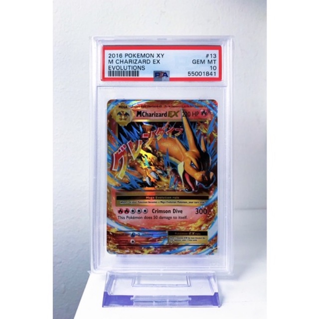 M Charizard EX PSA 10 / Ultra / 13/108 / English XY: Evolutions ...