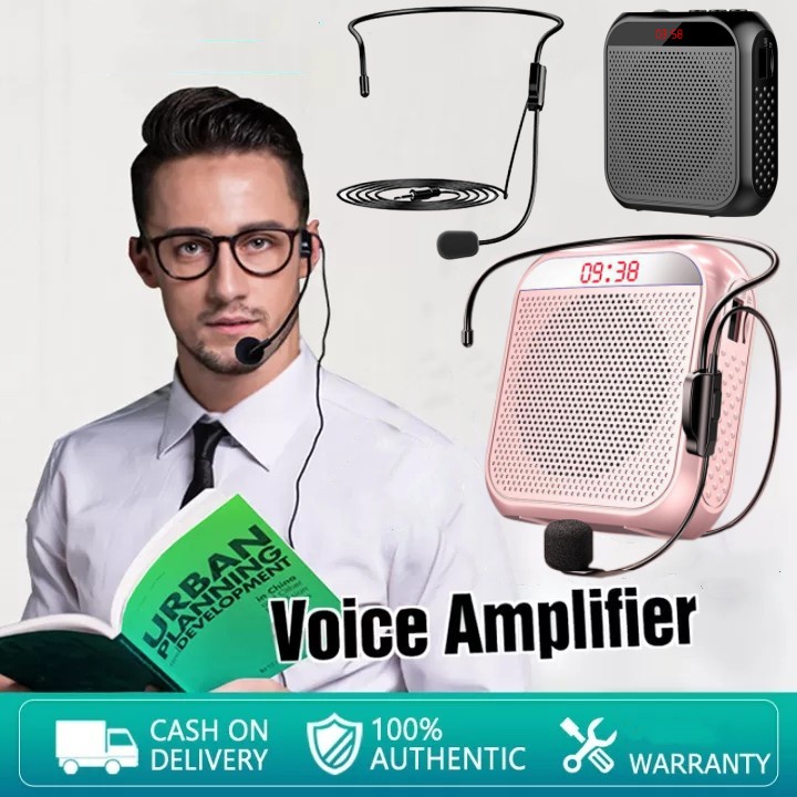 Mini portable speaker microphone amplifier Voice Amplifier Booster With ...
