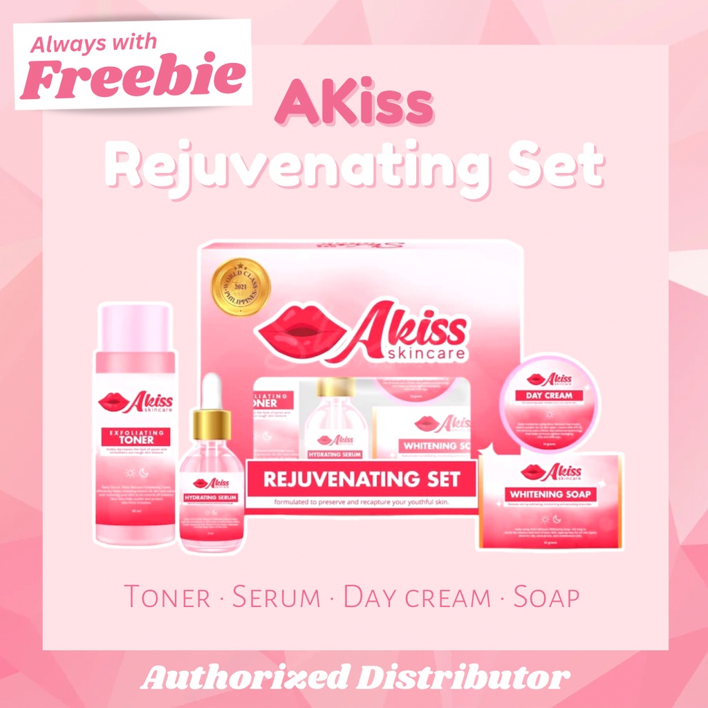 Akiss Rejuvenating Set with Freebie | Shopee Philippines