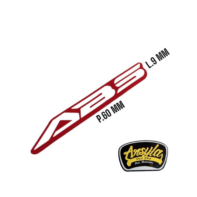 Sticker decak logo ABS honda new PCX adv Vario Beat Vantel spacy Genio ...