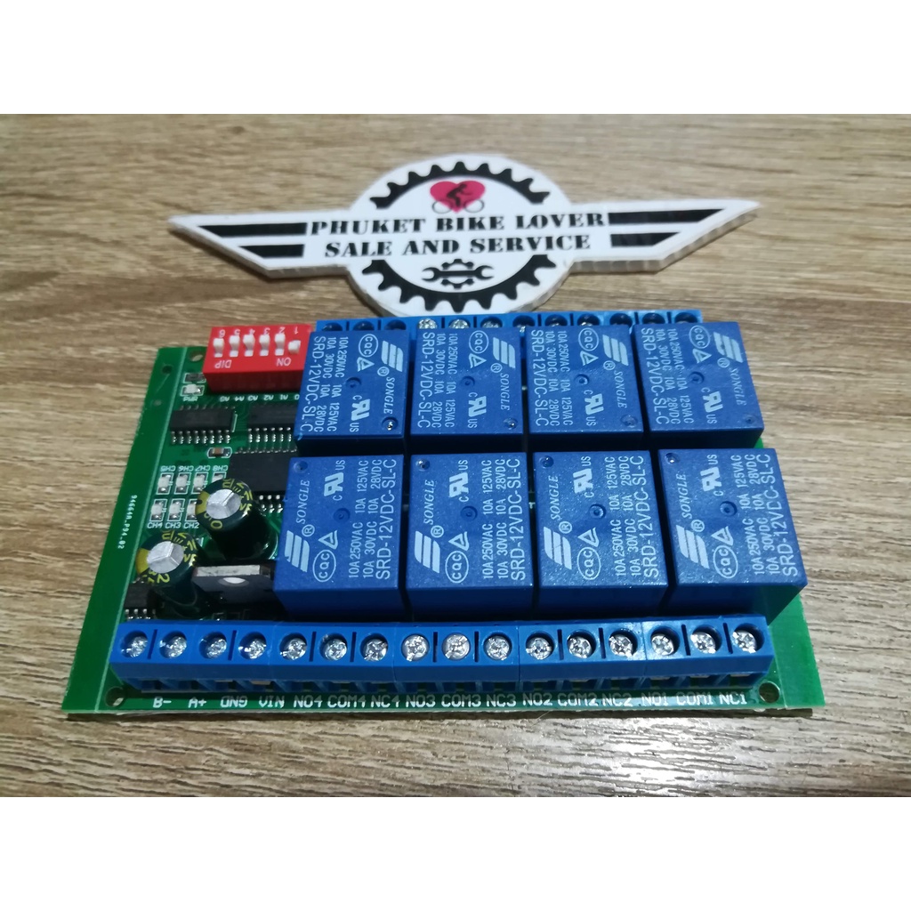 12V Modbus Learning Board RS485 relay 8CH RTU 8 | Shopee Philippines