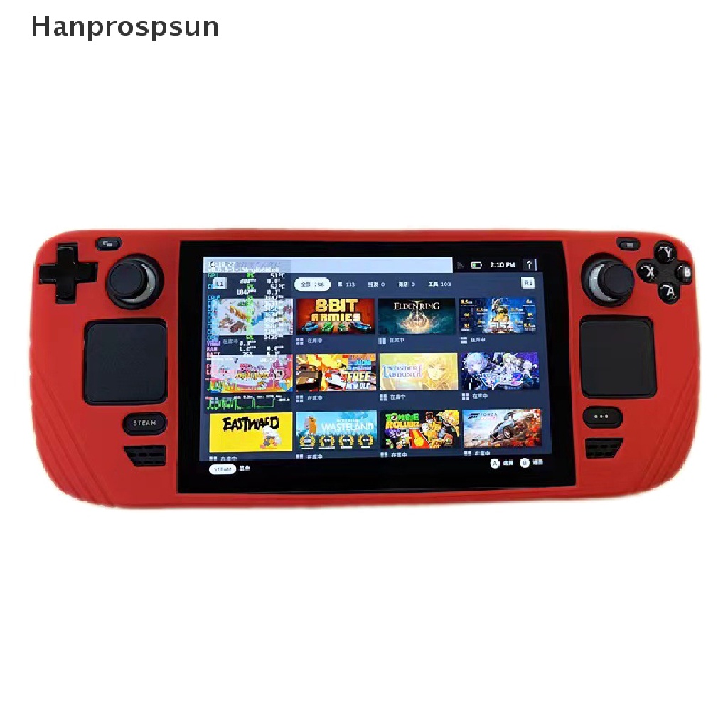 Hanprospsun> Soft Silicone Case For Steam Deck Game Console Handheld ...