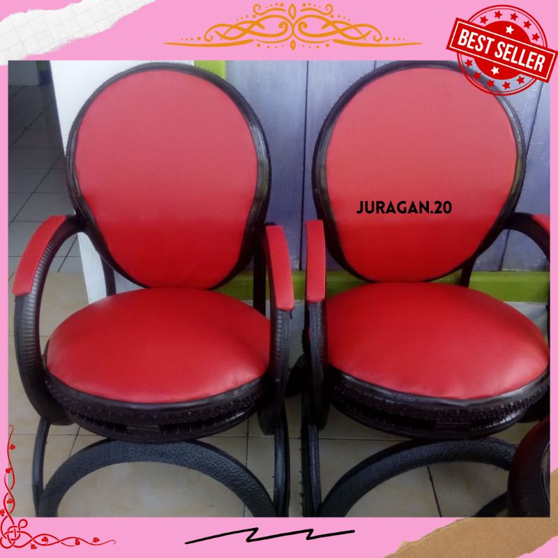(REDY Stok) Traditional Tire Rubber Chair Betawi Model Chair Antique ...