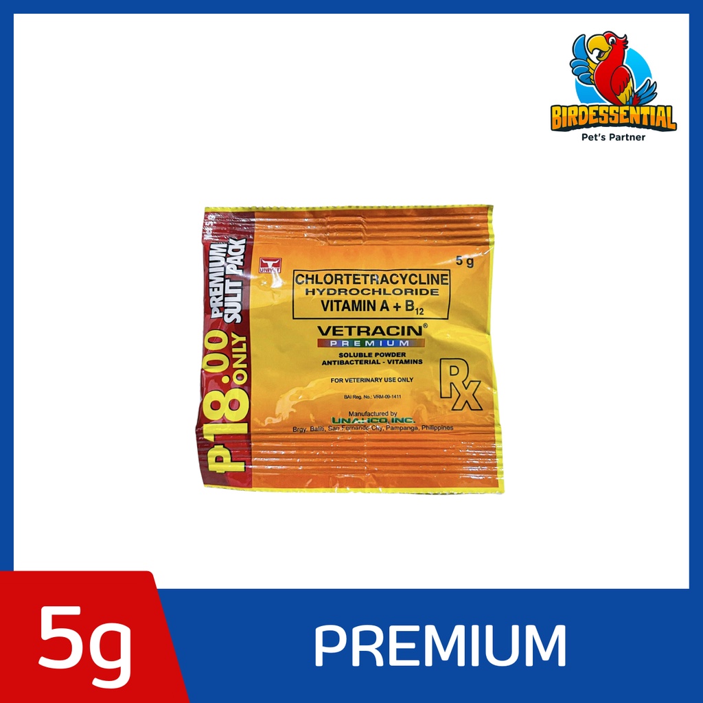 Vetracin soluble powder 5g/6g (Classic, Premium, Gold, Ultima ) Univet ...