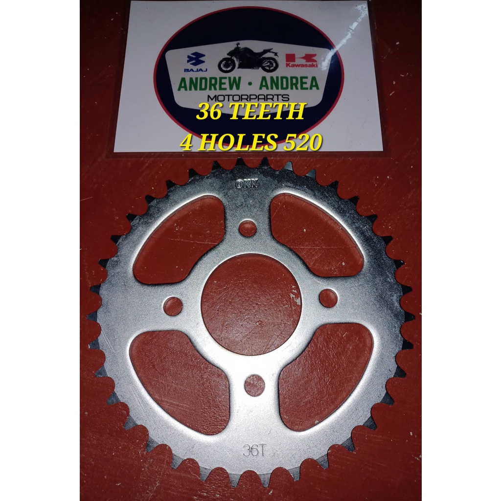 ROUSER 180 200 220 Heavy Duty Black Chain with Sprocket set | Shopee ...