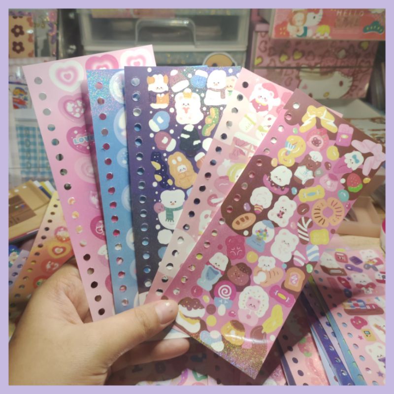 Kawaii Holographic journal/toploader stickers | Shopee Philippines