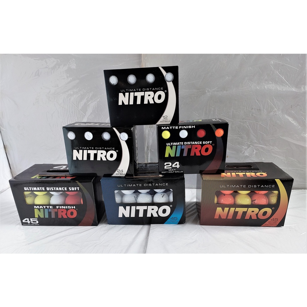 Nitro Golf Ball Assorted Packs NewUSA | Shopee Philippines