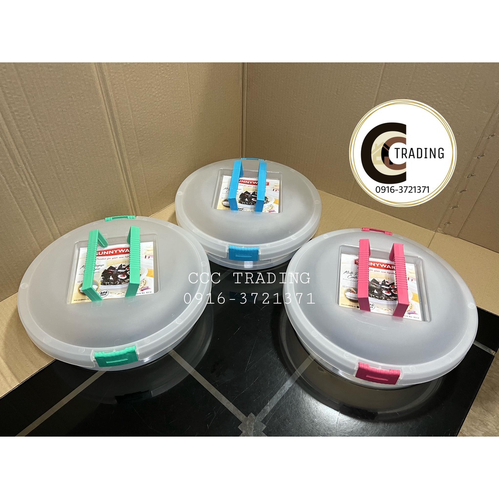 Sunnyware #8312Multi-purpose Salad Bowl/Food Container /Cake Box ...