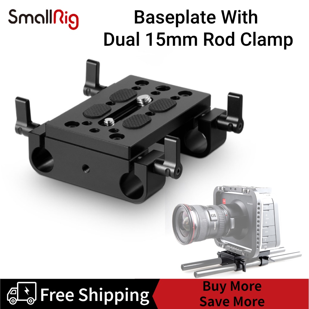 SmallRig Baseplate with Dual 15mm Rod Clamp 1775 | Shopee Philippines