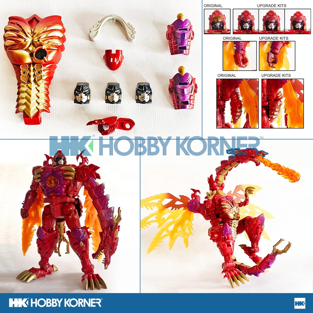 (IN STOCK) DNA DESIGN DK-40 Transmetal II Megatron Upgrade Kits | Shopee Philippines