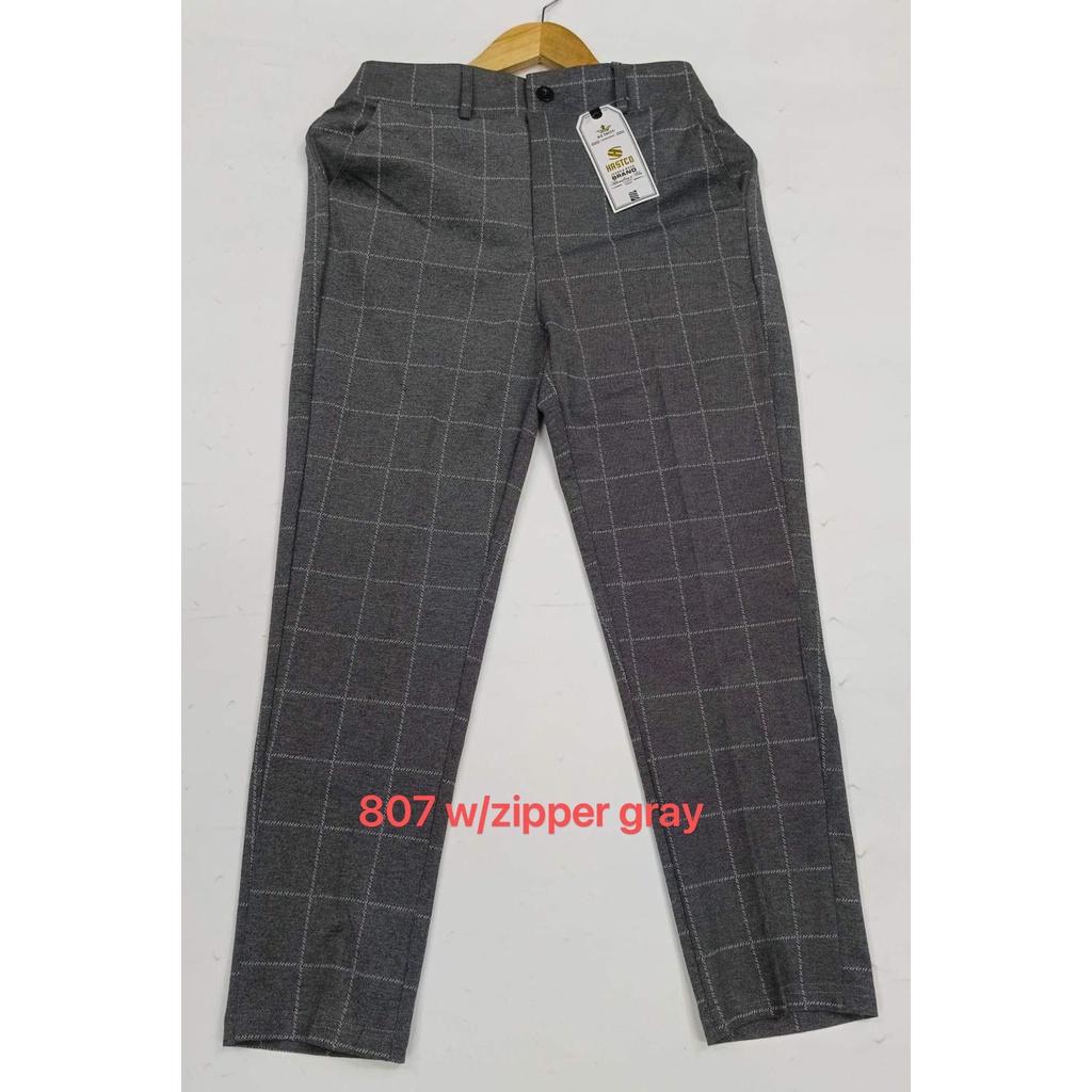 korean version unisex checkered , stripe, plain trouser , corduroy ...