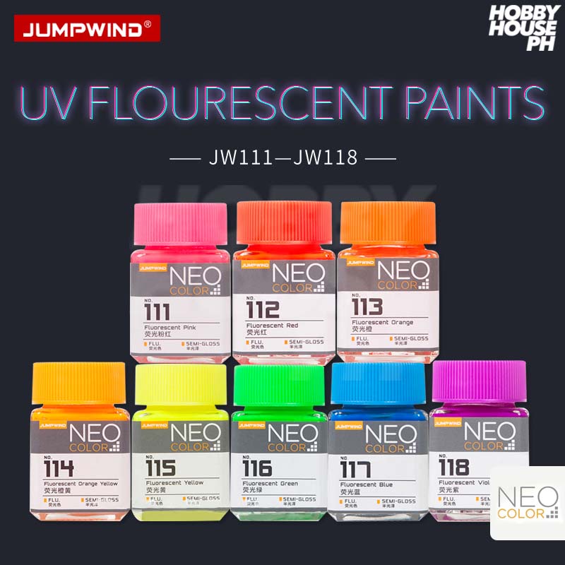 Jumpwind NEO UV Fluorescent Hobby Grade Paint | Shopee Philippines