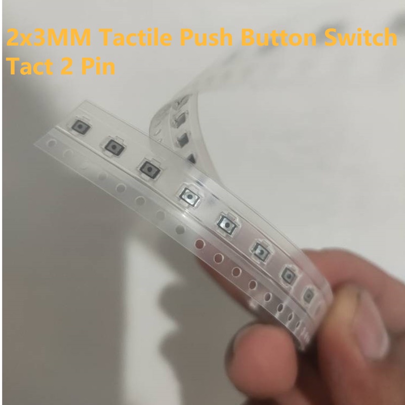 10-100pcs 2*3MM 2x3MM Tactile Push Button Switch Tact 2 Pin Micro ...