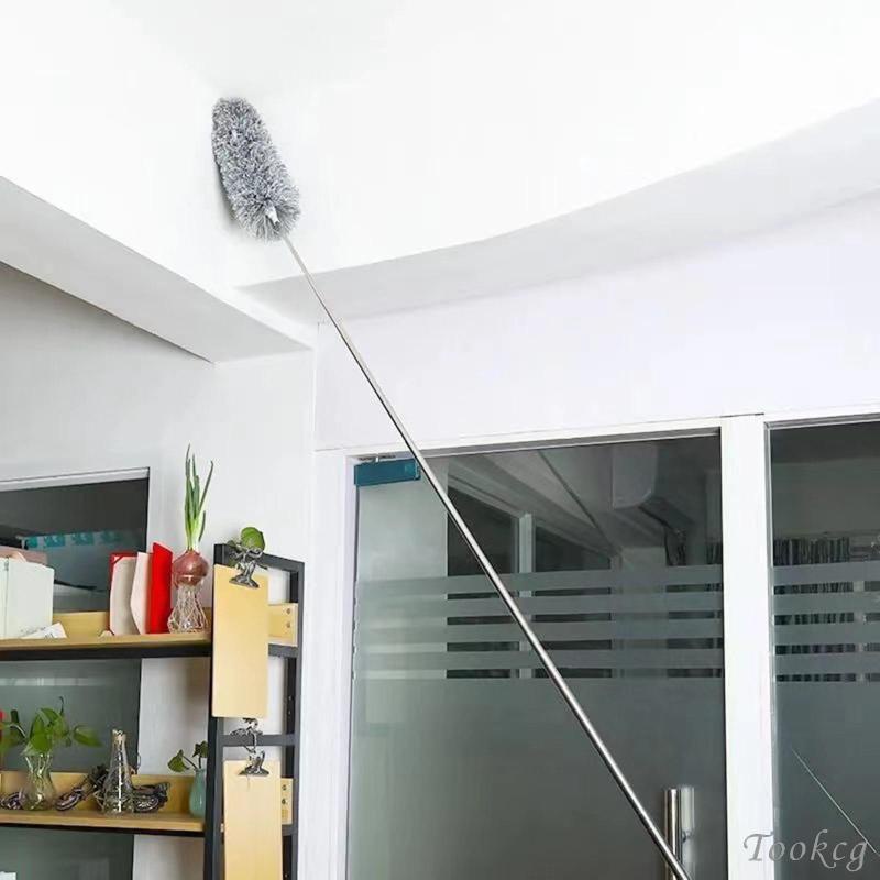 [Tookcg] Long Broom Microfiber Duster Long 280cm Telescopic for ...