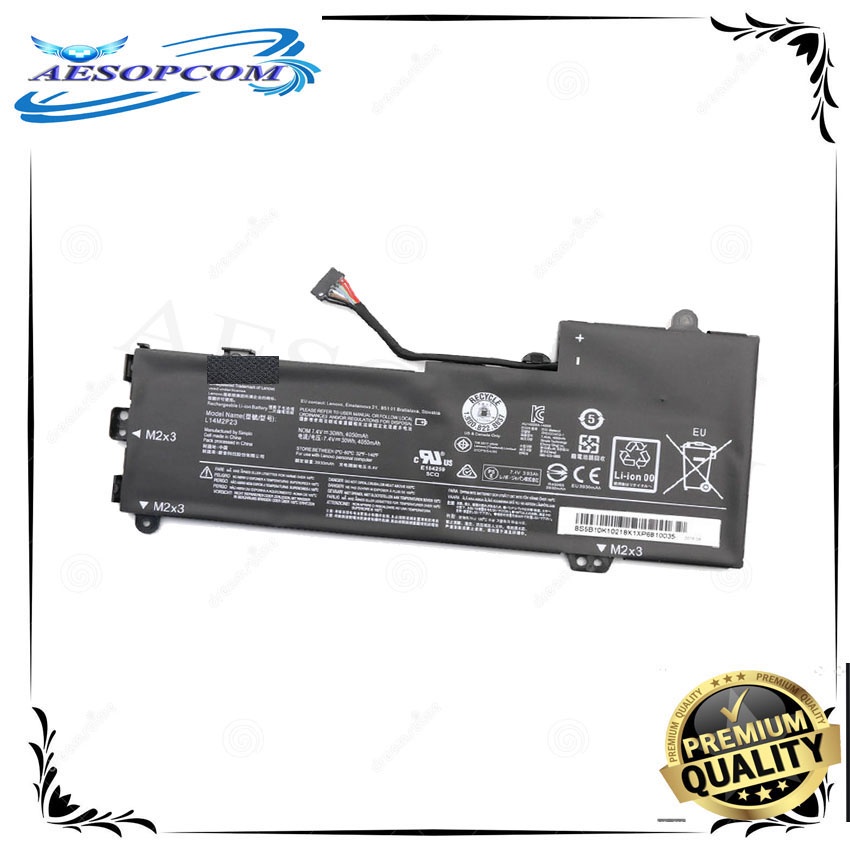 Battery for Lenovo Laptop L14M2P23 U30 100-14iby | Shopee Philippines