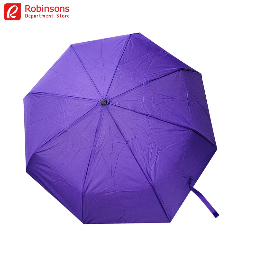 Stella Essentials Basic Automatic Umbrella (Purple) | Shopee Philippines