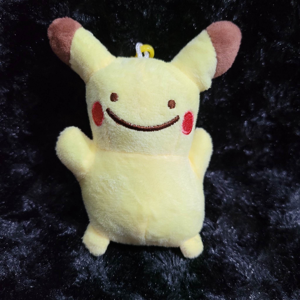 DITTO PIKACHU (with Clip) Pokemon Mini Plush Doll (12cm)* | Shopee ...