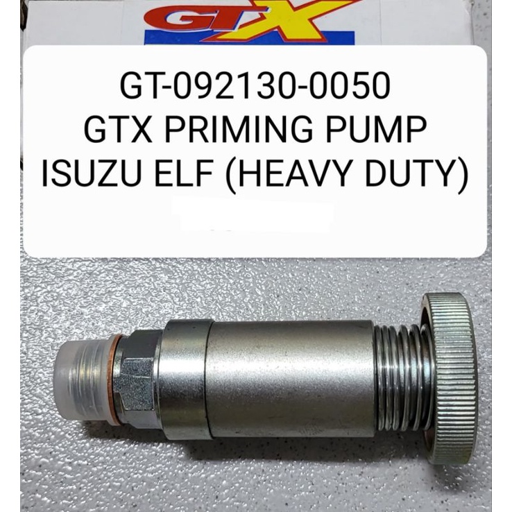 Priming Pump Isuzu Elf (HEAVY DUTY) (092130-0050) | Shopee Philippines