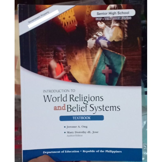 Introduction to World Religions and Belief Systems Textbook | Shopee ...