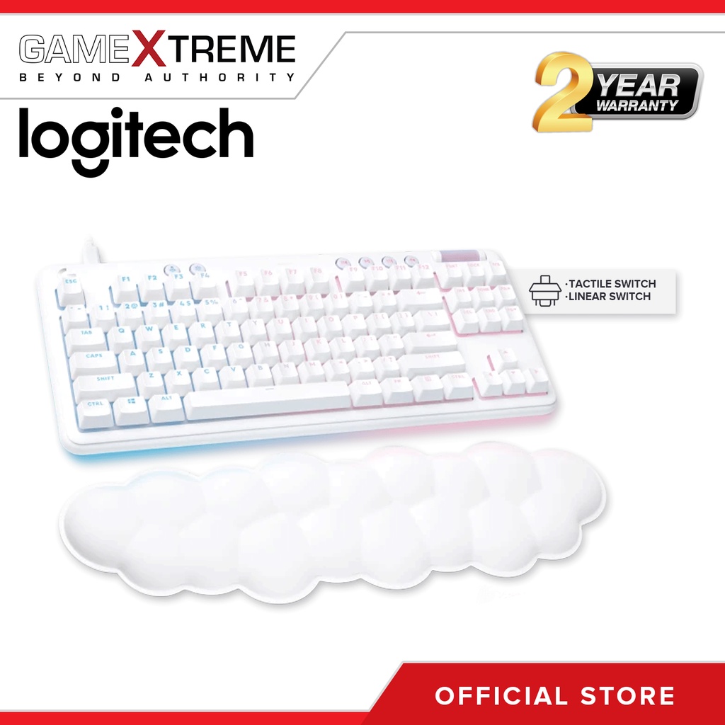 Logitech G713 Gaming Keyboard Dreamy White | Shopee Philippines