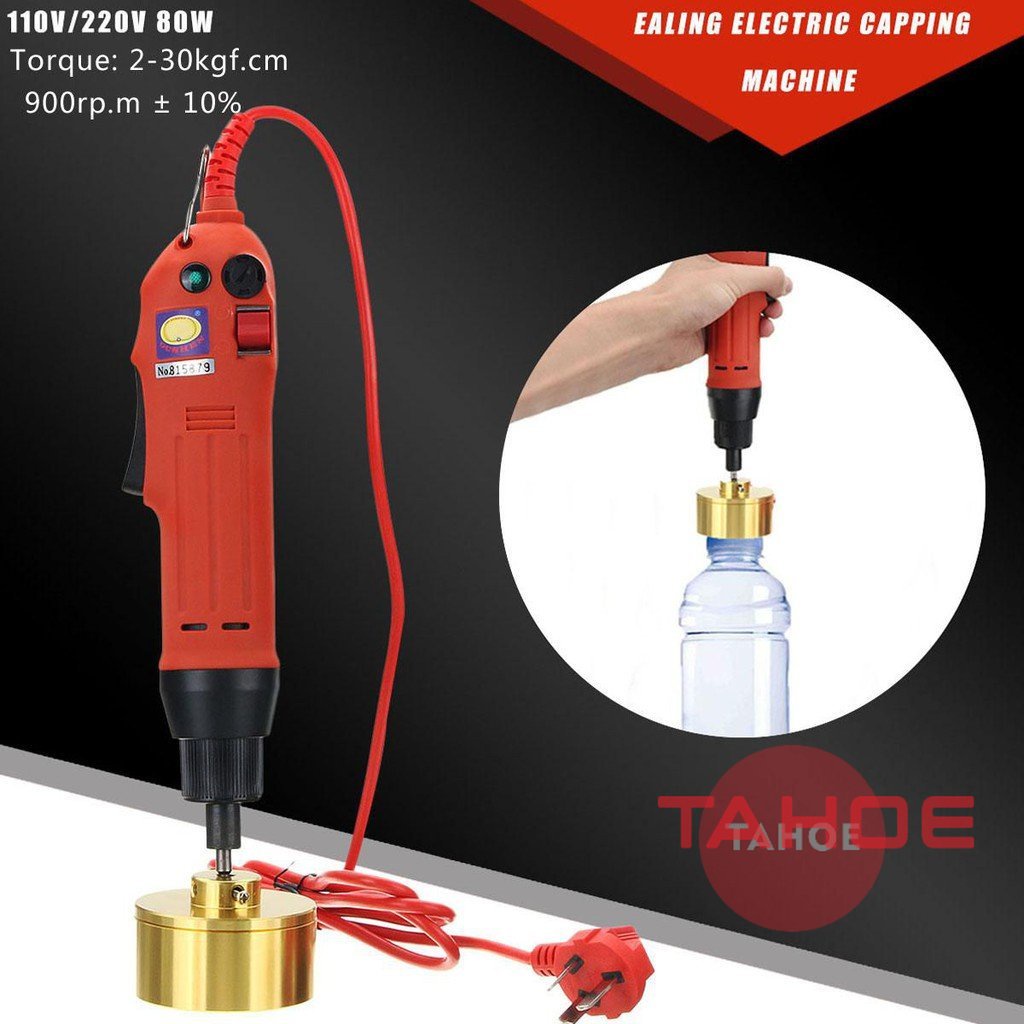 Handheld Electric bottle capping screw sealing machine | Shopee Philippines
