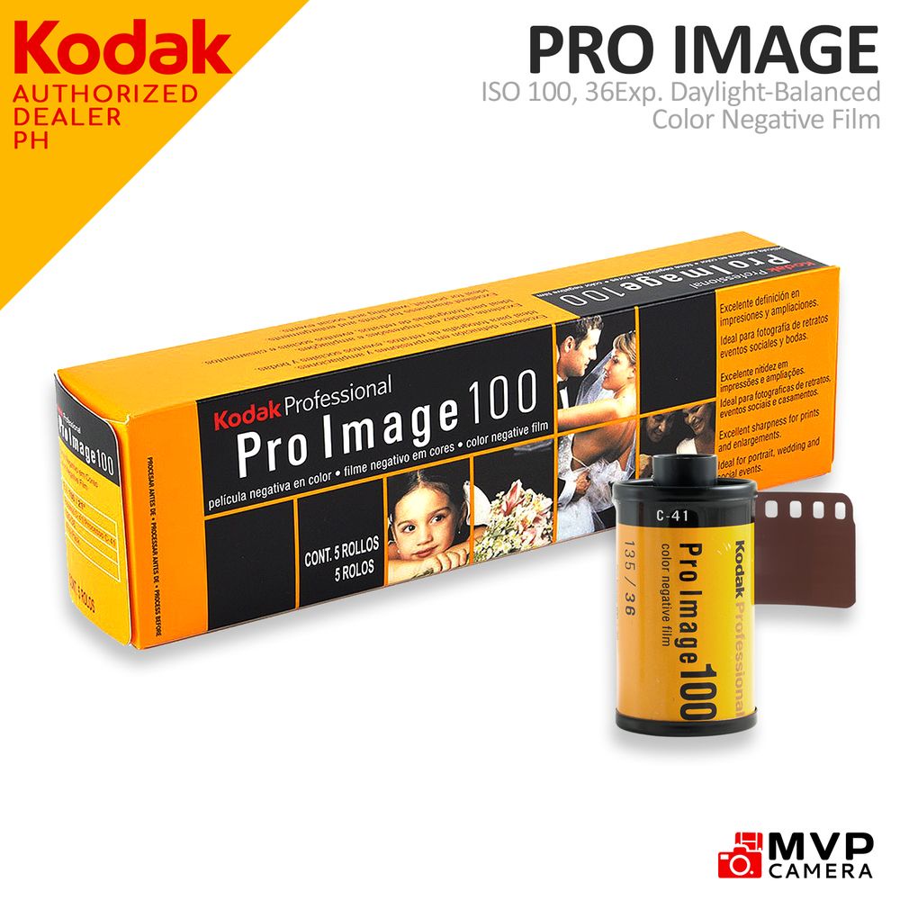 KODAK PRO IMAGE ProImage 100 Color Negative Film 35mm 135 C41 Process ...