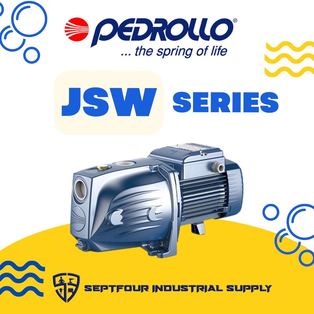 Pedrollo 1HP (750w) Self-Priming JET Pump /Water Pump JSWm2C (Made in Italy) Original | Shopee ...
