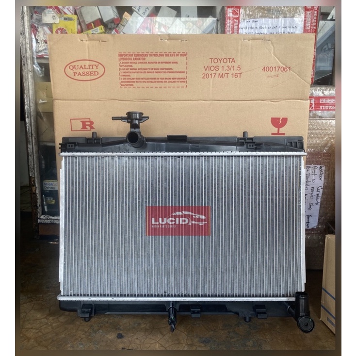 Radiator Vios 2017 up dual vvti manual / automatic | Shopee Philippines