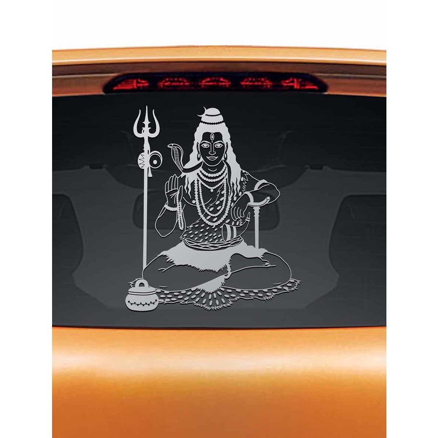 Lord Shiva Car Rear Glass Sticker | Shopee Philippines