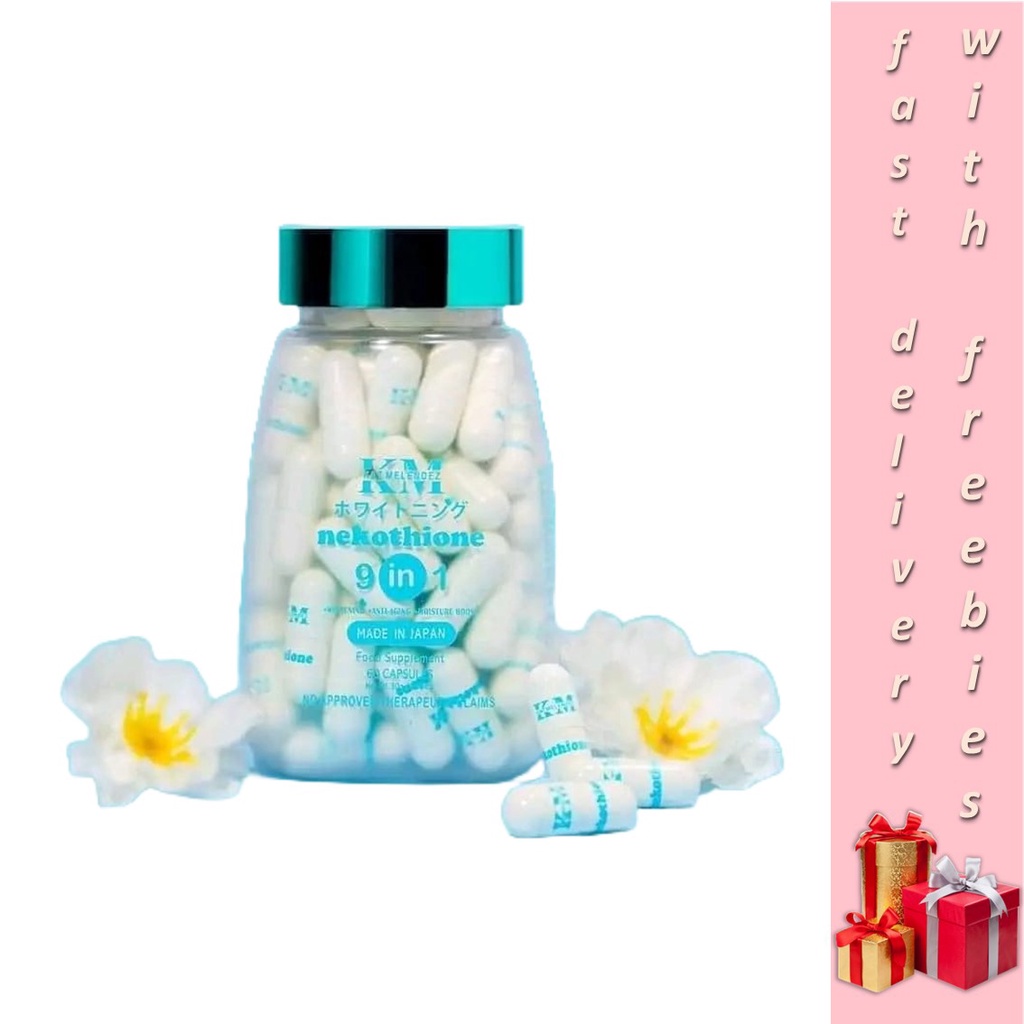 Nekothione 9 in 1 Made In Japan 60 Capsules (FDA Approved) | Shopee ...