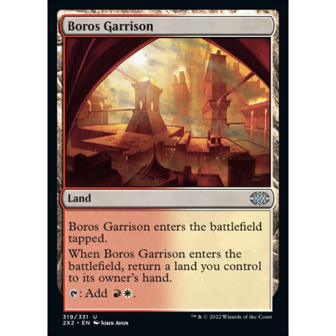 Mtg Magic The Gathering Boros Garrison Shopee Philippines