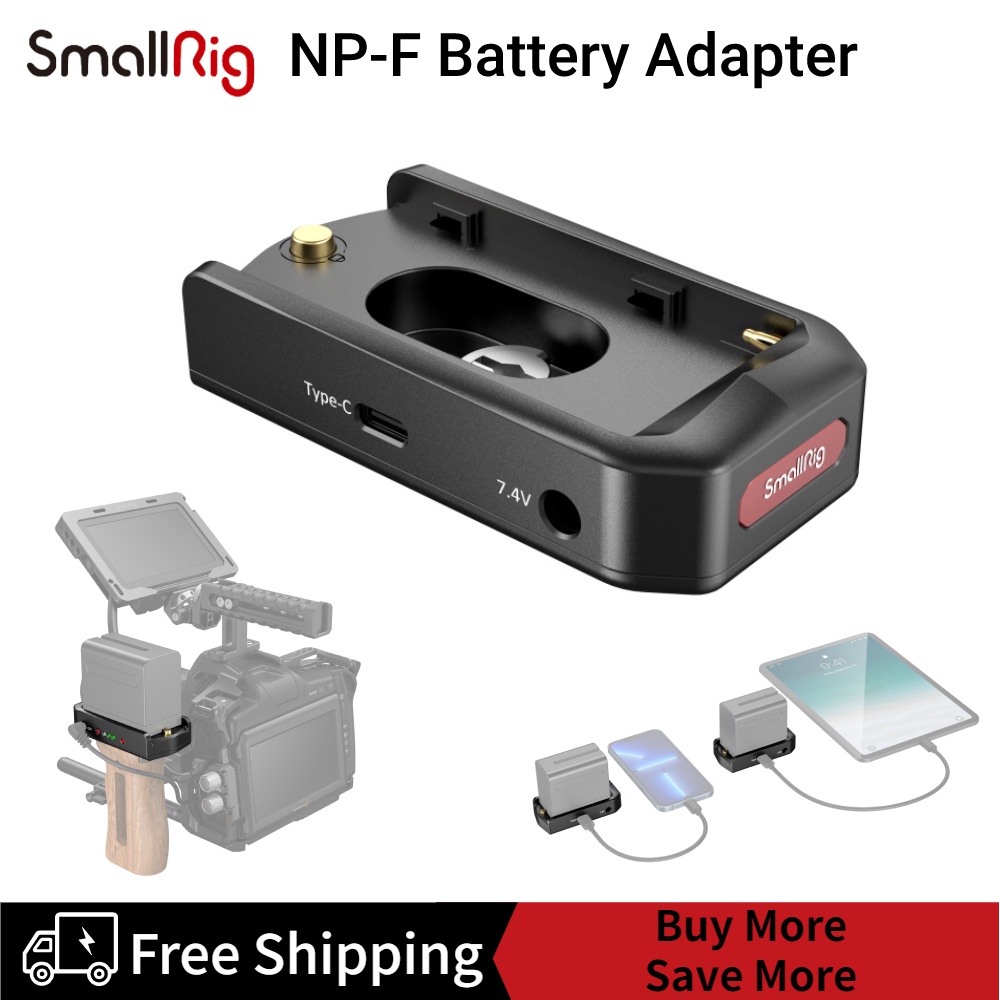 SmallRig NP-F Battery Adapter Plate Professional Edition 3168 | Shopee ...