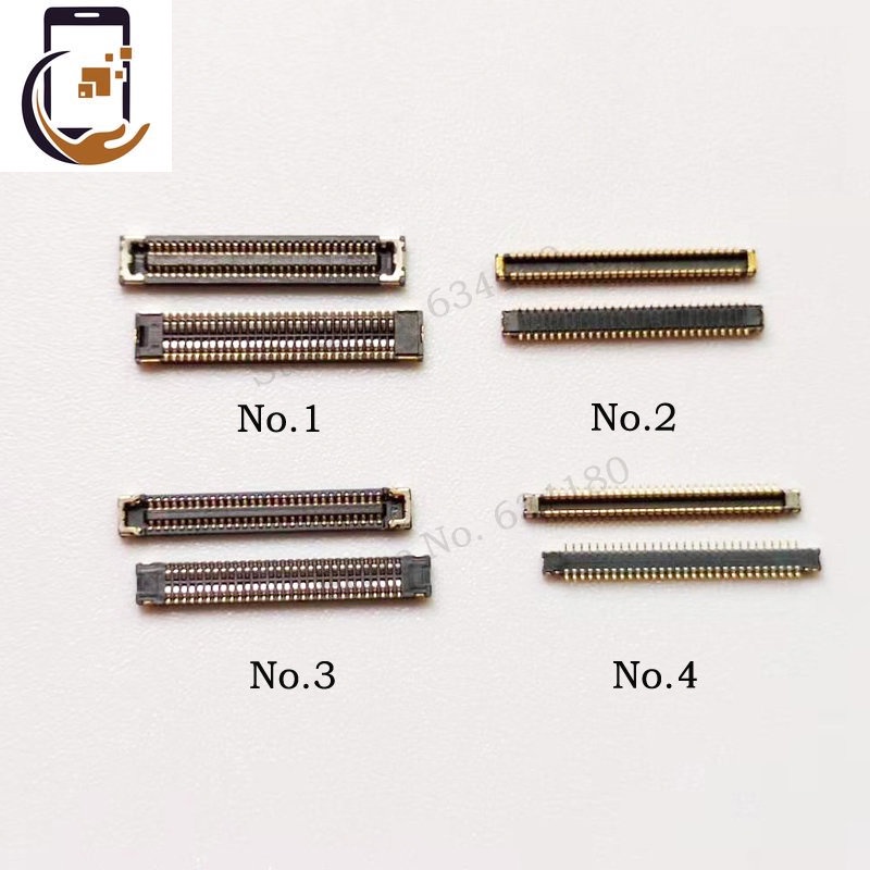 1PCS LCD Display FPC Connector Plug MotherBoard 60 Pin For Samsung ...