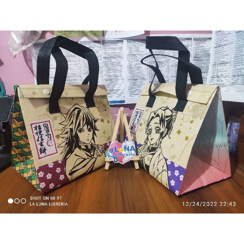 Demon Slayer / Kimetsu no Yaiba Lunch Bag / Eco Bag Tomioka Giyu ...