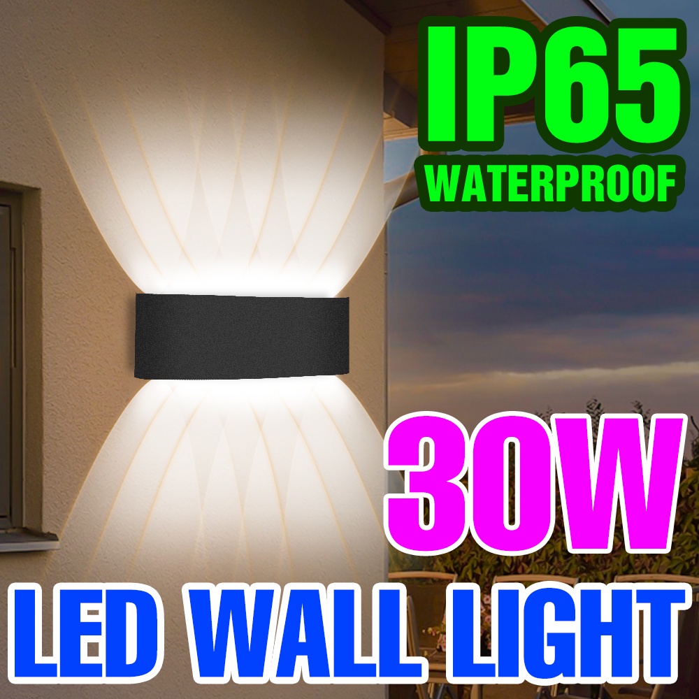 LED Wall Light IP65 Waterproof Sconce Lamp 220V Flood Light Living Room ...