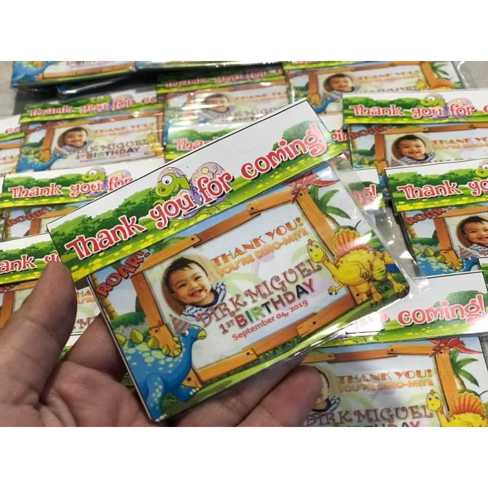 PERSONALIZED REF MAGNET (ATMSIZE) 3.3''x2.1'' | Shopee Philippines