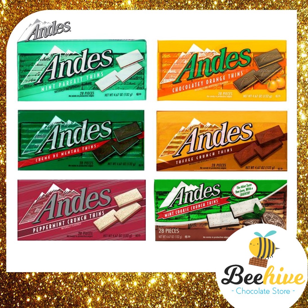 Andes Chocolate 132g (28 Individual pcs) [Halal] | Shopee Philippines