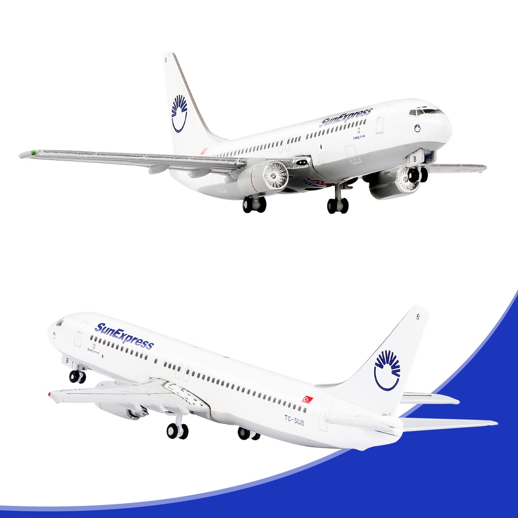 1/500 alloy Airplane Airbus 737-800 Boeing aircraft White die-casting ...