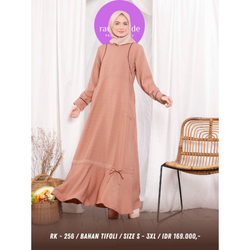 Adult Women's Gamis Rauna RK 256 / Women's Muslim Clothes / Gamis ...