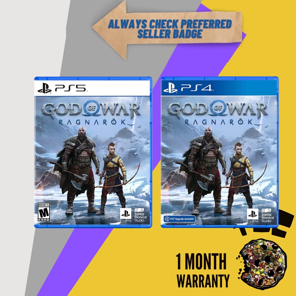 PS5 God of War Ragnarok - Playstation 5 [R3][R1] | Shopee Philippines