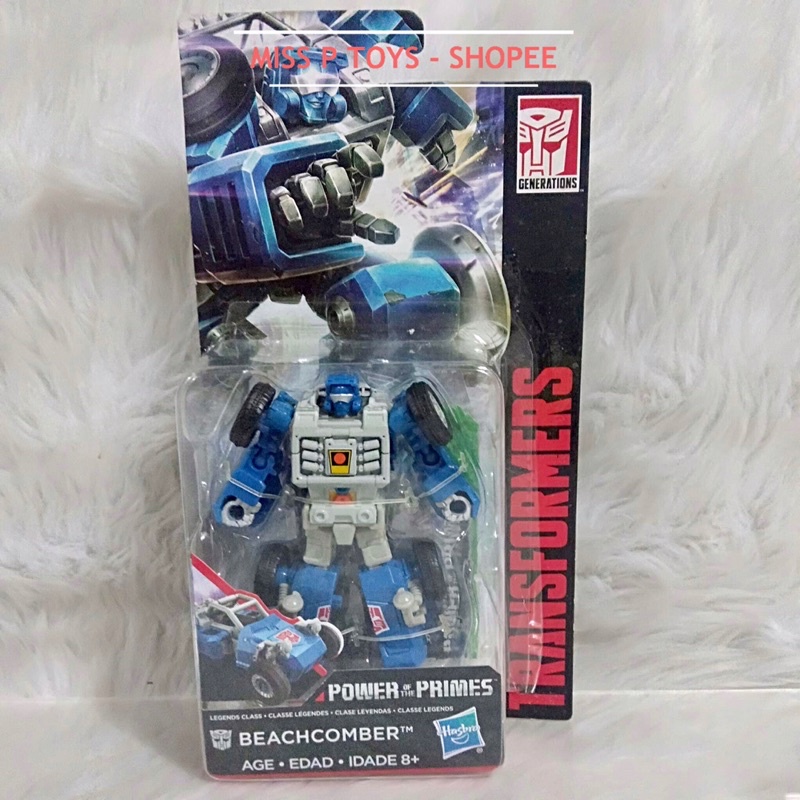 TRANSFORMERS GENERATIONS - Power of the Primes: BEACHCOMBER Figure ...