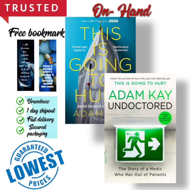 This is Going to Hurt, Undoctored by Adam Kay | Shopee Philippines