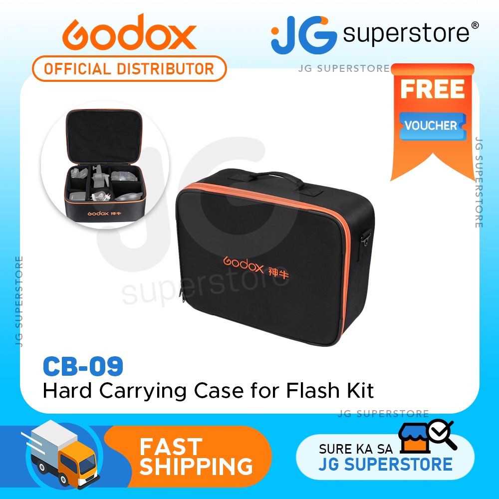 Godox CB-09 Hard Carrying Storage Suitcase Carry Bag for AD600 AD600B ...