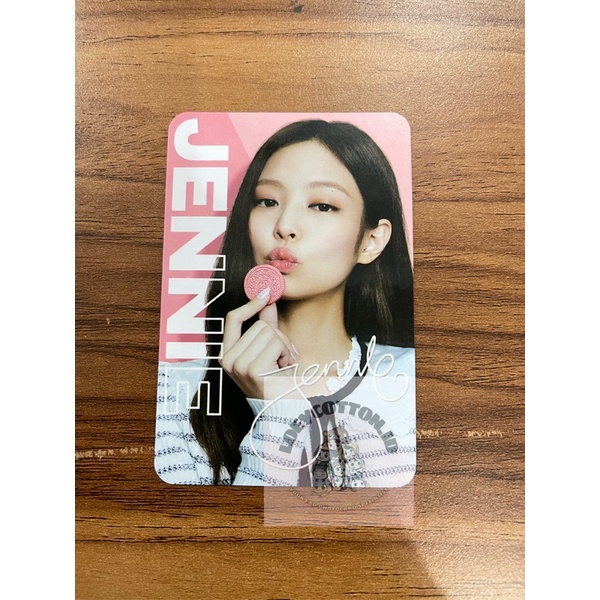 Pc BLACKPINK X OREO JENNIE 02 OFFICIAL PHOTOCARD | Shopee Philippines