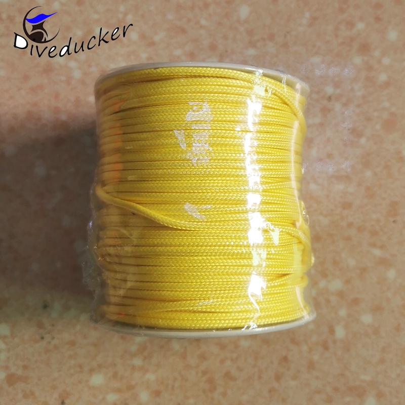 5meter 3mm White Red Yellow black Olive Color Spearfishing Line ...